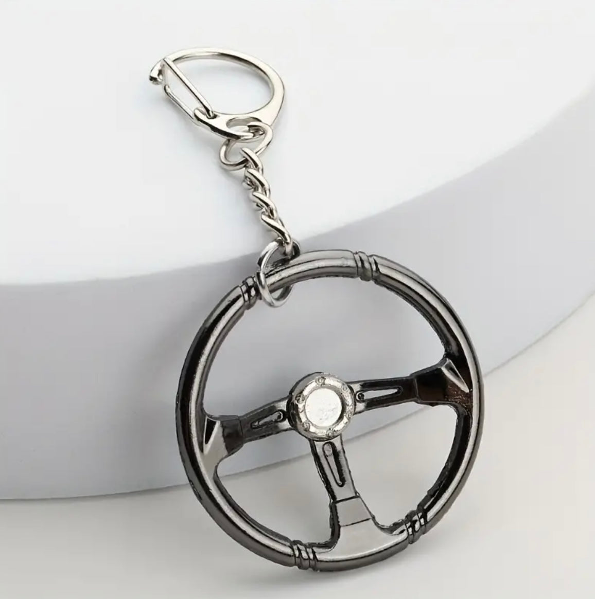 STEERING WHEEL KEYCHAIN – Dave's Garage
